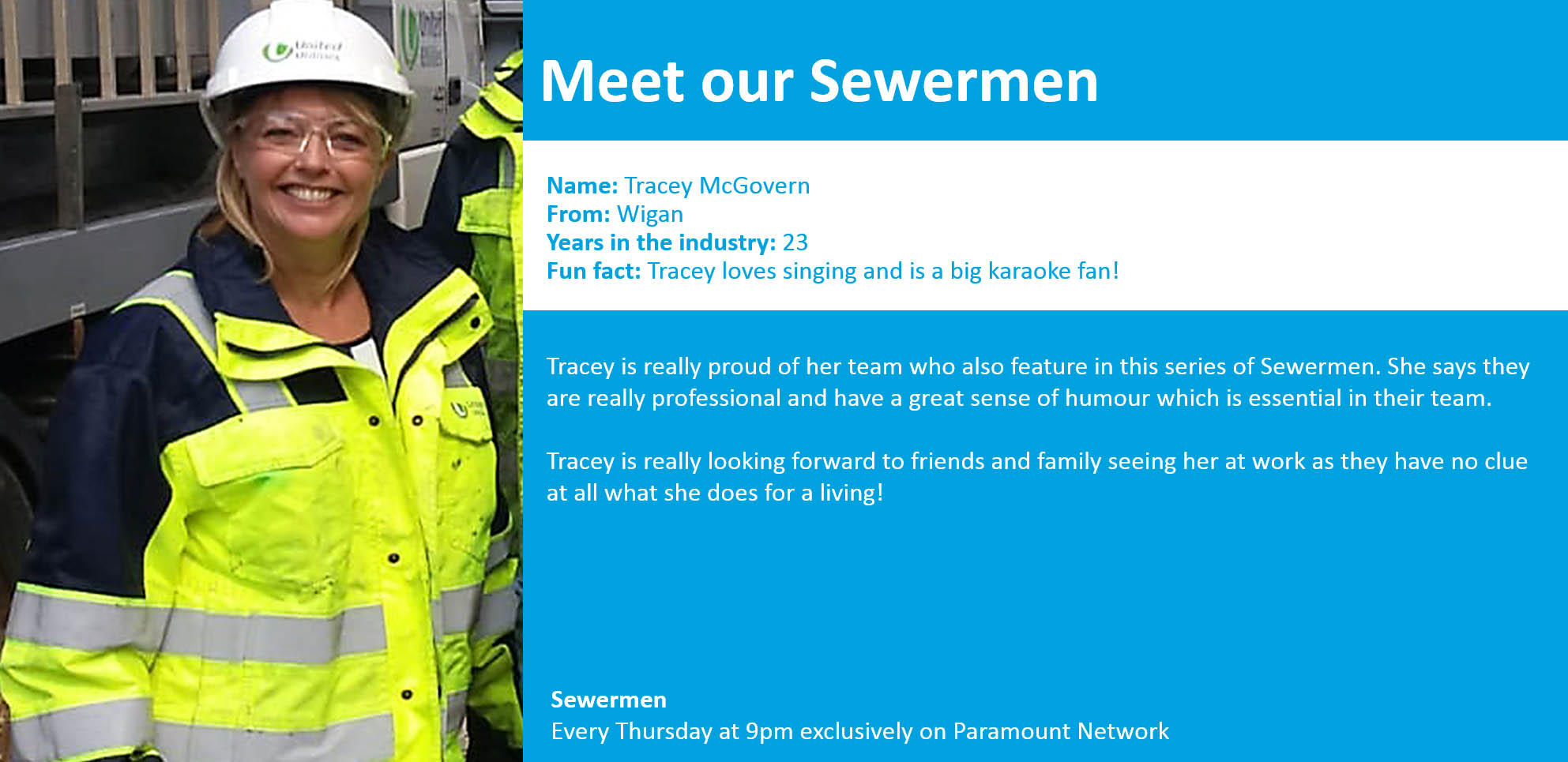 Meet our sewer TV stars